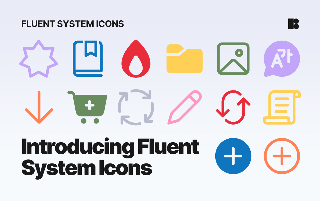 Fluent System Icons: Enjoy 2000+ Modern Icons in Two New Styles