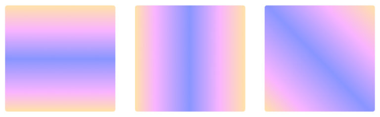 Types of gradients and how to use them